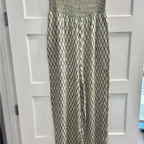 Emma & Michele | Pants & Jumpsuits | Emma Michele Black And Cream Wide ...